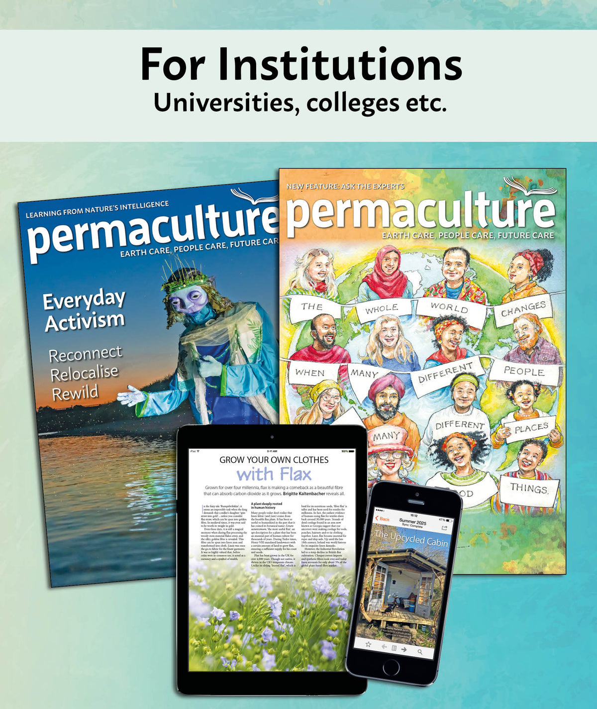 Permaculture magazine subscription – Institutional | Permaculture Market